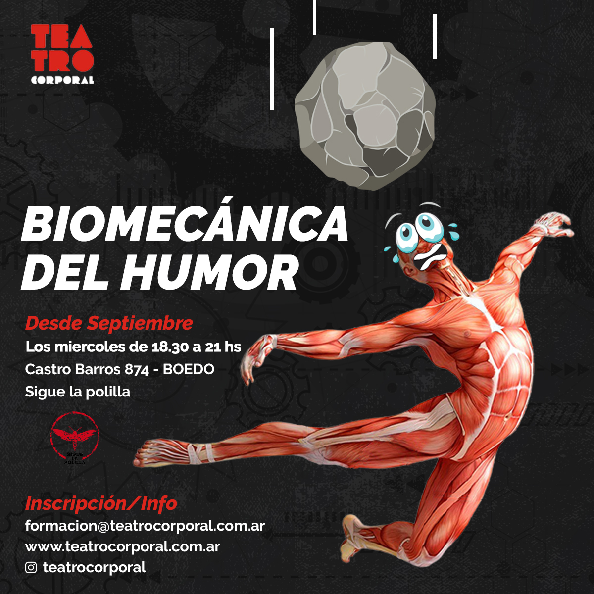 BIOMECANICA DEL HUMOR (desde Septiembre!) - Teatro Corporal
